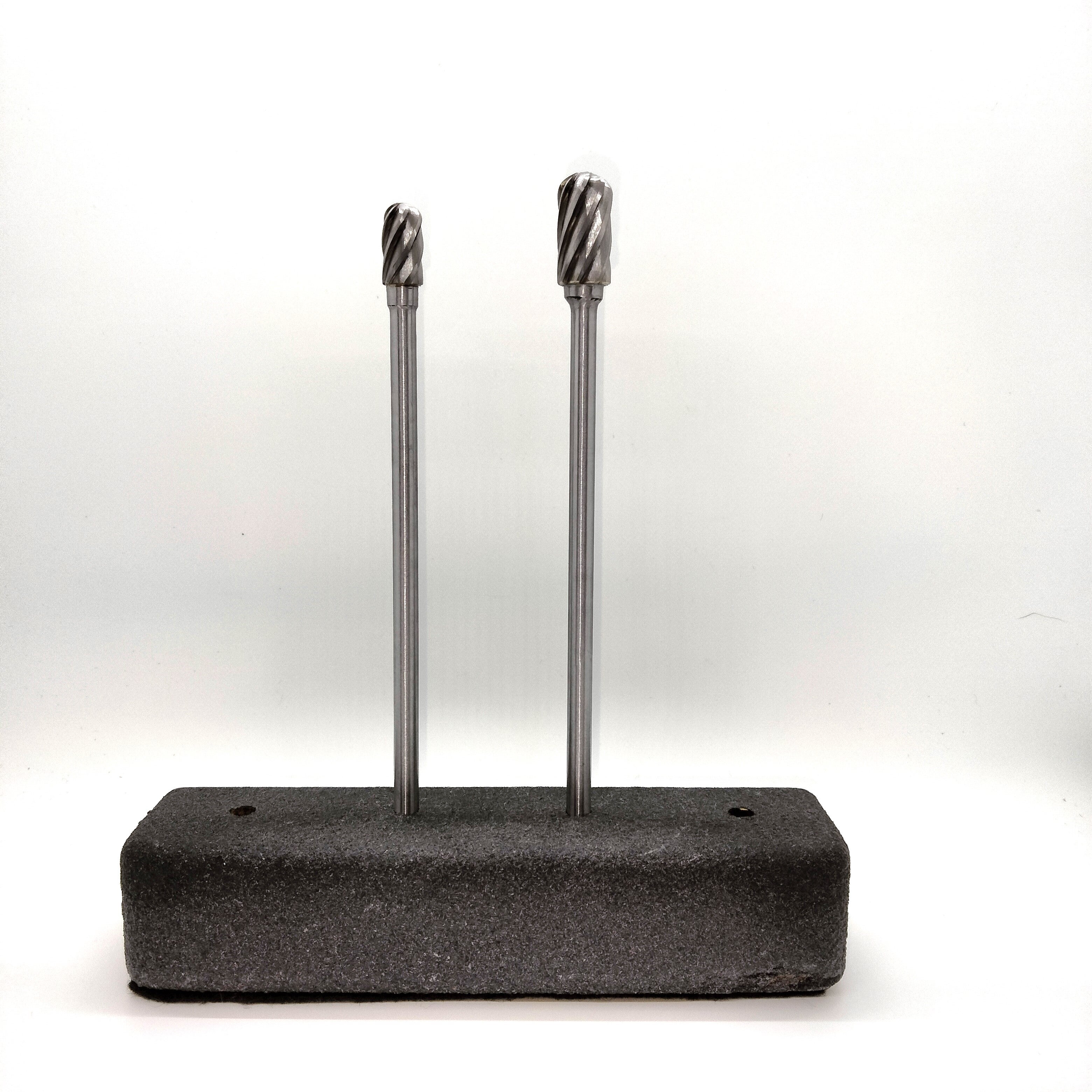 Cylinder Radius End Aluma Burr | Cylinder Head Abrasives