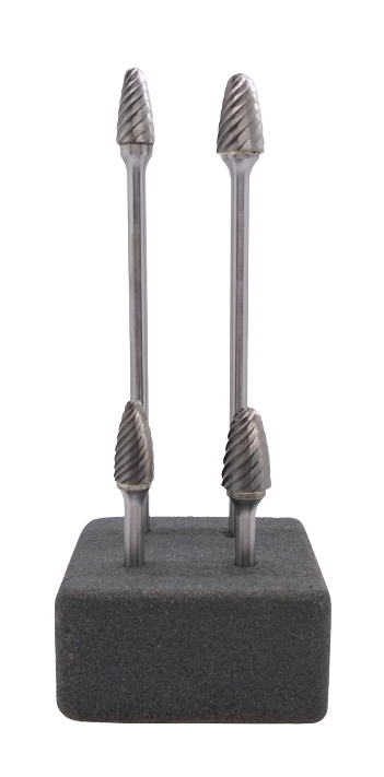 Radius Tree High Helix Burr | Cylinder Head Abrasives